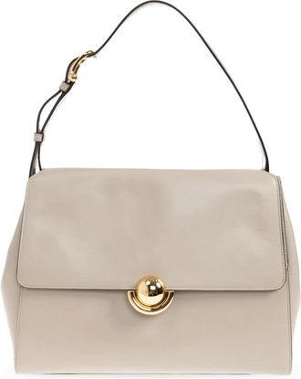 Furla Femme, Sacs, Gris, Taille: ONE Size Domus Medium Shoulder Bag