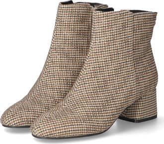 La Strada 2323228 4022 Schlupfstiefel Textil Damen in beige-kombi - Gr. 40