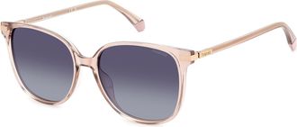 Polaroid Damen PLD 4170/G/S/X Sonnenbrille, Lila, Gold, Kupfer, 54