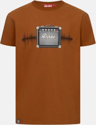 Derbe Derbe T-Shirt Verst&auml;rker Herren Braun GOTS Organic