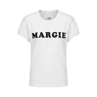 Maison Margiela T-Shirt - - Tops - Damen - Wei&szlig; - L