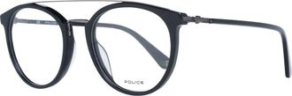 Police Schwarze Aviator Optische Rahmen - - Accessories - unisex - Schwarzk - ONE SIZE