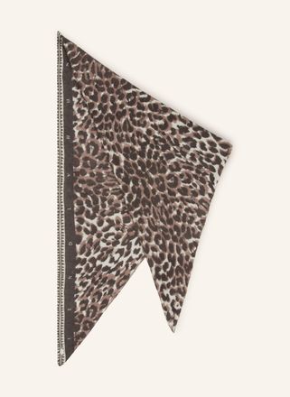 Friendly Hunting Friendly Hunting Dreieckstuch Cheetah Aus Cashmere beige