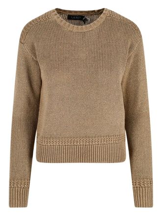 Lauren Ralph Lauren round-neck sweater - Tons neutres