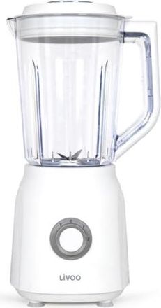Livoo Blender 1.5l 600w Inox Blanc - DOP242W