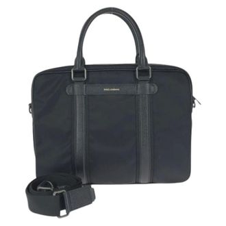 Dolce & Gabbana Pre-owned Sacoche en Nylon et Cuir - Homme - Pre-owned - Noir - Taille: ONE Size