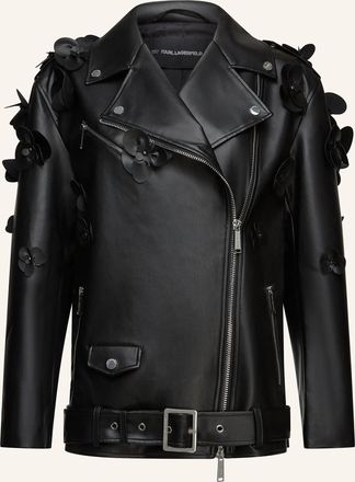 Karl Lagerfeld Bomberjacke schwarz