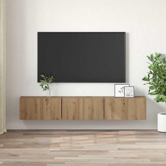 Generic H&auml;ngende TV-Schr&auml;nke, Schwebende Medienkonsole, Platzsparender Wandschrank f&uuml;r die Dekoration des TV-Bereichs Im Wohnzimmer und die Organisation von M