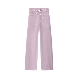BA&SH Femme, Pantalons, Violet, Taille: 40 FR Pant Fima