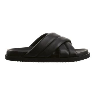 H&ouml;gl Tessa Keilabsatz Pantoletten mit offener Zehenpartie - - Shoes - Damen - Schwarzk - 36 EU