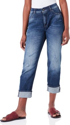 Sisley Sisley Womens Trousers 4V8J57717 Pants, Dark Blue 907, 30