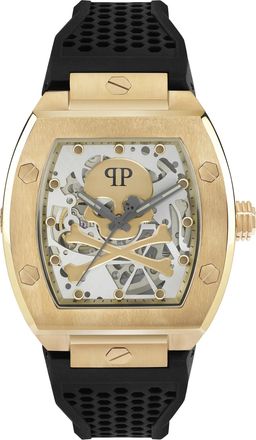 Philipp Plein Uhren - Analoge Quarzuhr The $Keleton - Gr. unisize - in Gold - f&uuml;r Damen