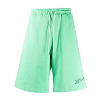 Msgm Msgm, Herren, Shorts, Gr&uuml;n, LGr&ouml;&szlig;e