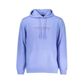 Tommy Hilfiger Azzurro Baumwoll-Sweatshirt - - Sweatshirts & Hoodies - Herren - Blau - L
