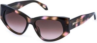 Just Cavalli Femme, Accessoires, Brun, Taille: 57 MM Sjc169 Lunettes de soleil