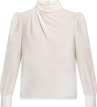 Alessandra Rich Femme, Blouses et Chemises, Blanc, Taille: 36 FR Blouses