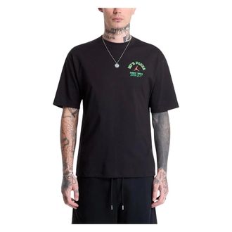 Nike Homme, Sport, Noir, Taille: M M J Nc Pizza Gfx Ss Crew