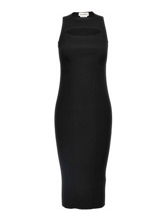 Alexander McQueen Maxi Robe - Noir