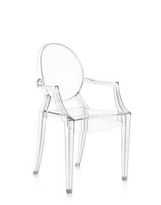 Kartell Louis Ghost, Stuhl, 2er-Satz, Glasklar