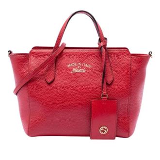 Gucci Mini sacoche Swing Pre-owned - Femme - Pre-owned - Rouge - Taille: ONE Size