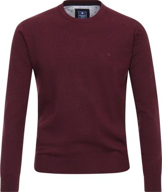 Redmond Herren Pullover mit Rundhals-Ausschnitt (500), Gr&ouml;&szlig;e:XXL, Farbe:Rot(59)