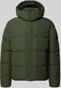 Superdry Steppjacke mit Kapuze und Rei&szlig;verschluss