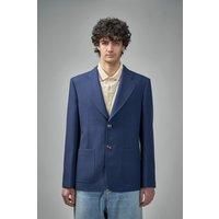 Valentino Single Breasted Wool Blazer