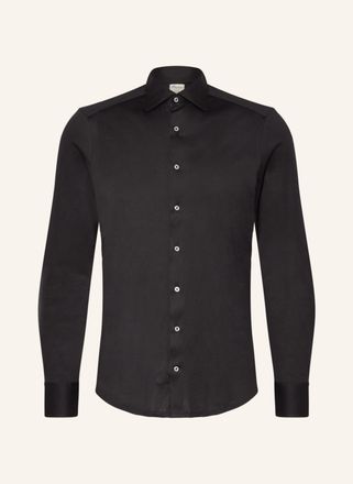 Stenstr&ouml;ms Jerseyhemd Slim Fit schwarz