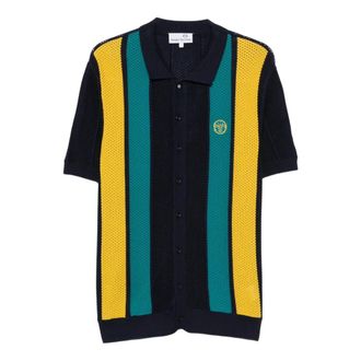 Sergio Tacchini Montell Strick-Polo - - Tops - Herren - Blau - L