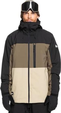 Quiksilver Sycamore JK Jacket, Canteen, XS Mens