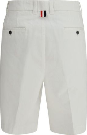 Thom Browne Typewriter Cloth Bermuda Shorts - White