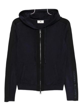Elisabetta Franchi Rundhalspullover - Blau