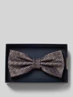 Willen Krawattenfabrik Fliege aus reiner Seide mit verstellbarer Kragenweite