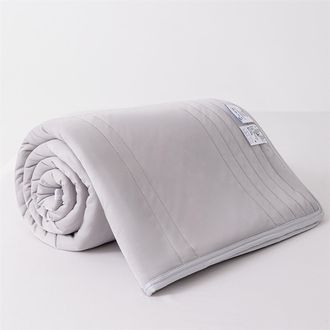 Generic Kühldecke Premium Sommerkühldecken Anti Schweiß Atmungsaktive Komfortdecken und Sofadecken, Leichte Sommerdecke Kühlend(Grey,180x200cm)