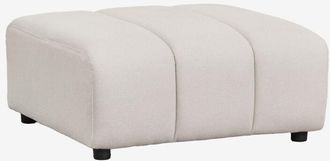 Sklum Sklum - Pouf aus Boucl&eacute;-Stoff Eliot
