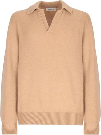 Laneus Homme, Pulls, Brun, Taille: L Polo