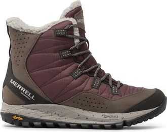 Merrell Schneeschuhe Antora Sneaker Boot Wp J066930 Dunkelrot