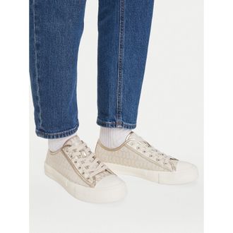 Guess Sneakers aus Stoff Guess FLTC3Y FAL12 Goldfarben