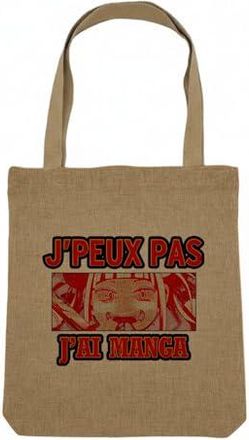 Fabulous Sac Shopping Tote Bag Aspect Lin - Jpeux Pas Jai Manga Himiko Toga Anime Otaku Manga Fanart - Sac de Courses Toile Epaisse 360g Beige Naturel Cabas Po