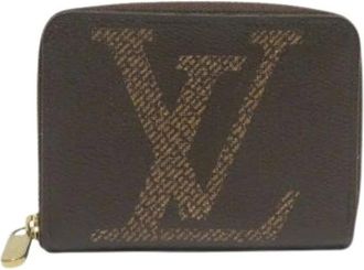 Louis Vuitton Portefeuille Zippy Monogram pr&eacute;-poss&eacute;d&eacute; - Femme - Pre-owned - Brun - Taille: ONE Size