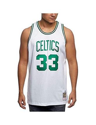 Mitchell & Ness Boston Celtics Blouse, Blanc/Blanc, XL Homme