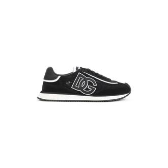 Dolce & Gabbana DG Logo Lace Sneakers - - Shoes - Damen - Schwarzk - 37 EU