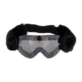 Dolce & Gabbana Femme, Accessoires, Noir, Taille: ONE Size Mirror Ski Mask Lunettes de soleil