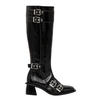 Ganni High Boots - - Shoes - Damen - Schwarzk - 36 EU