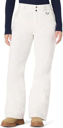 Amazon Essentials Pantalon de Ski Thermique et Résistant à lEau, Taille Mi-Haute Femme, Blanc, XXL