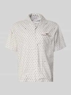 Lacoste Relaxed Fit Freizeithemd aus Baumwoll-Mix Modell Tennisco