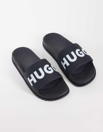 HUGO BOSS HUGO Red - Slider in Schwarz