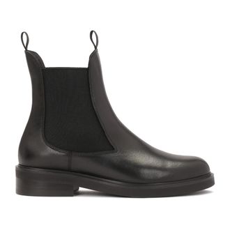 Kazar Leder-Slip-On-Hausschuhe - - Shoes - Damen - Schwarzk - 37 EU