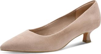 Marco Tozzi Marco Tozzi Damen Pumps mit Queenie-Absatz Spitz, Beige (Tan), 40 EU