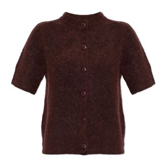 Sams&oslash;e & Sams&oslash;e Sanoura Cardigan - - Knitwear - Damen - Rot - XS